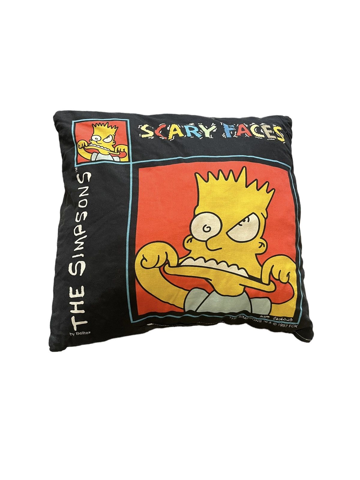 The Simpsons × Vintage 1997 The Simpsons Vintage Pillow | Grailed