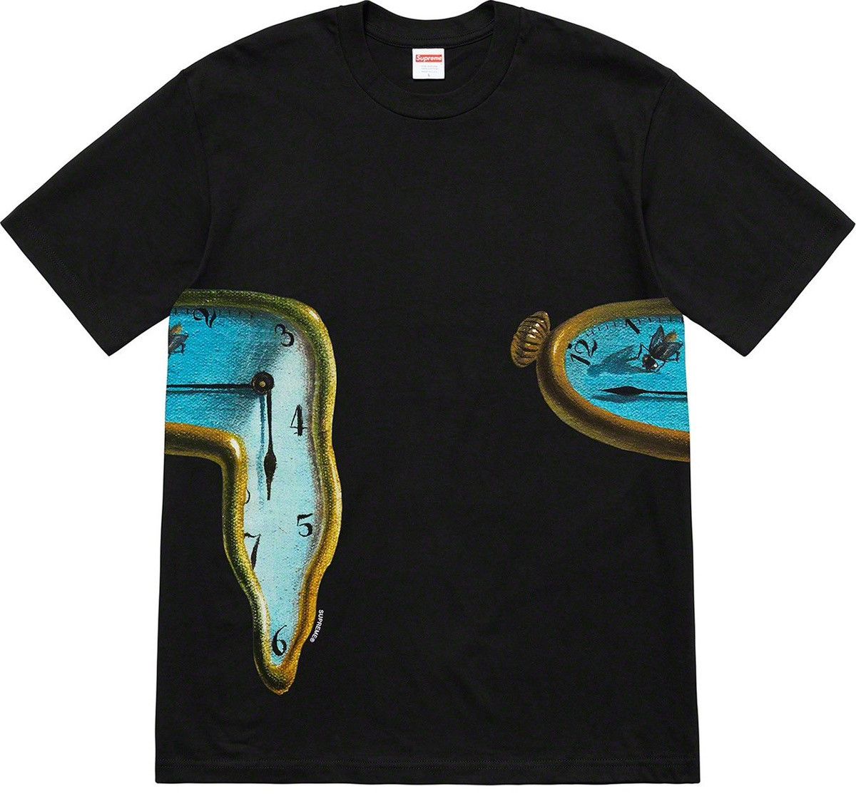 Supreme Supreme The Persistence Of Memory Tee | Grailed