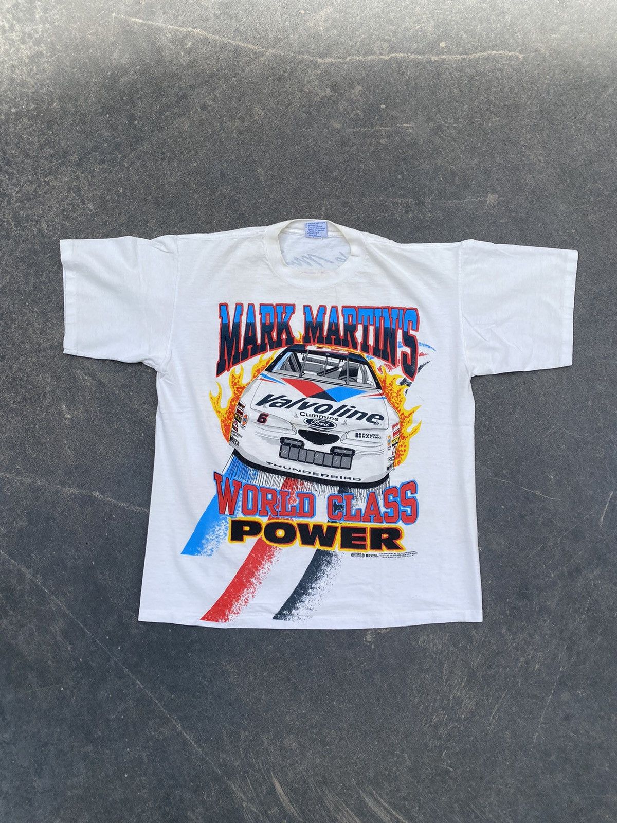 NASCAR × Vintage Mark Martins World Class Power Truth Justice ...