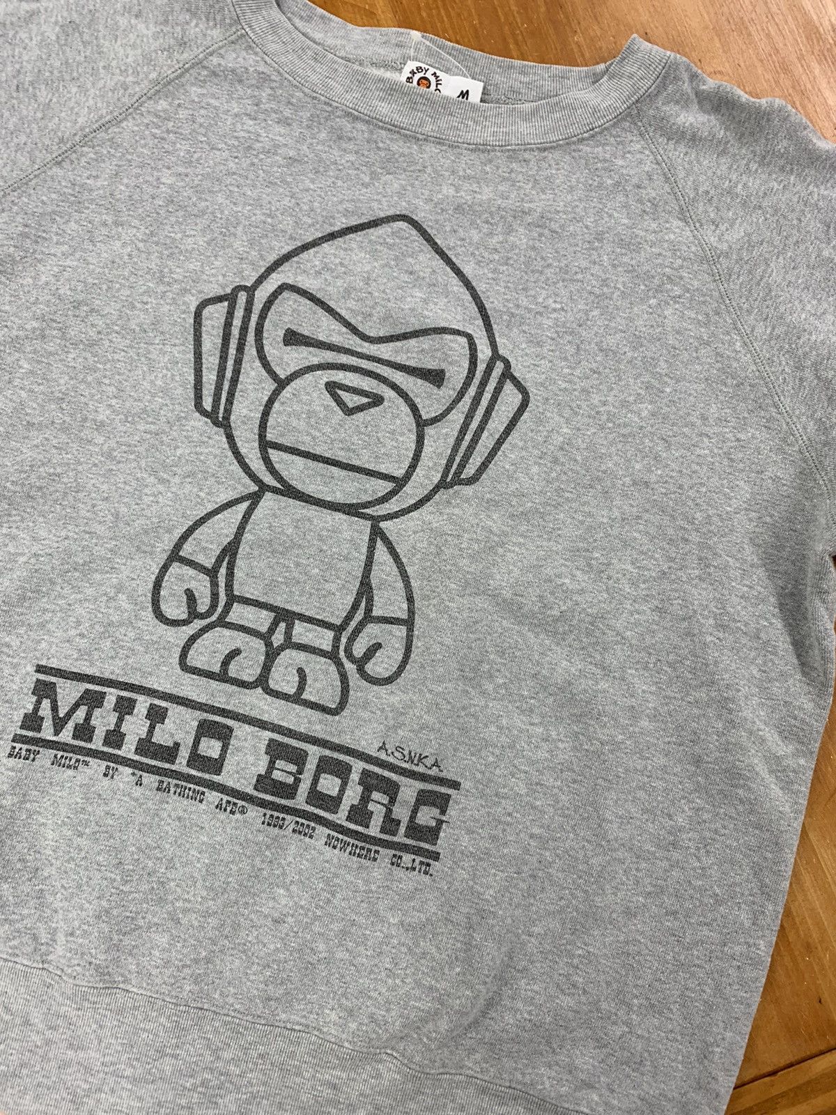 Bape Bape Baby Milo Borg Robot Crewneck | Grailed