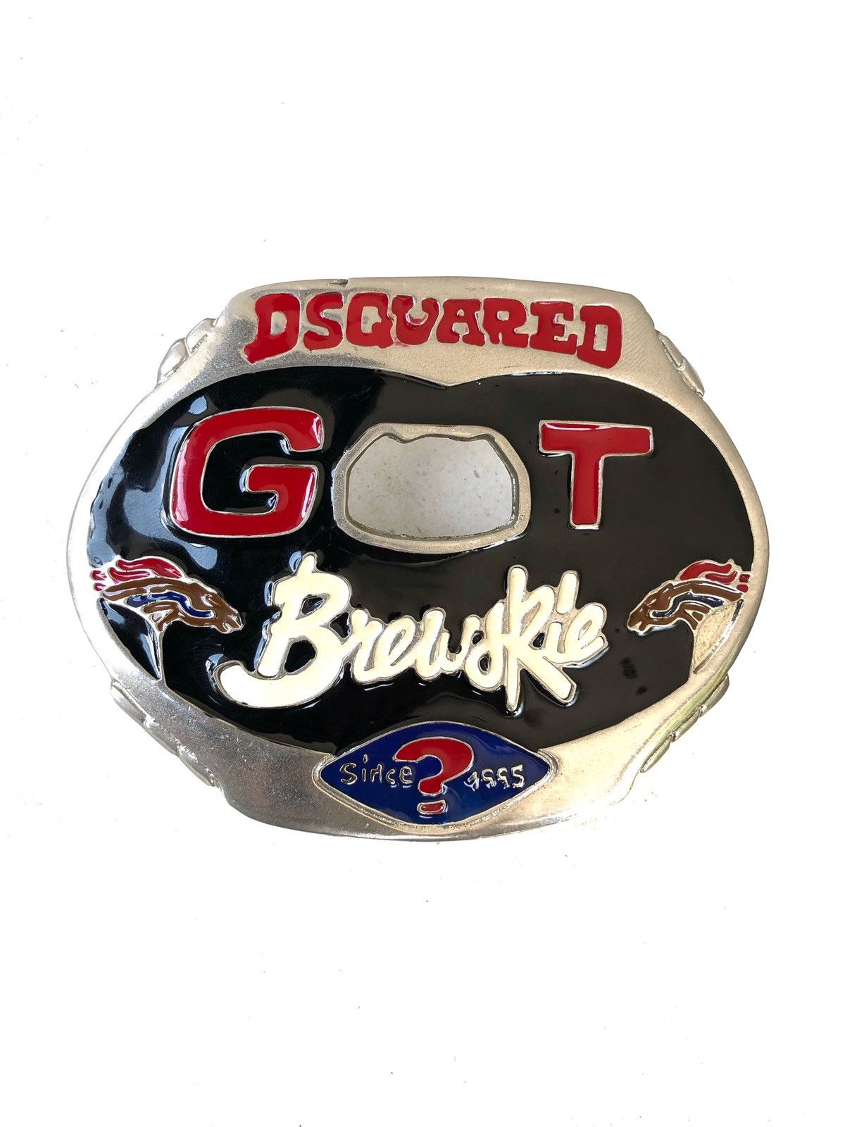 Dsquared2 Dsquared2 🇮🇹 "GOT BREWSKI" Men Large Leather Belt | Grailed