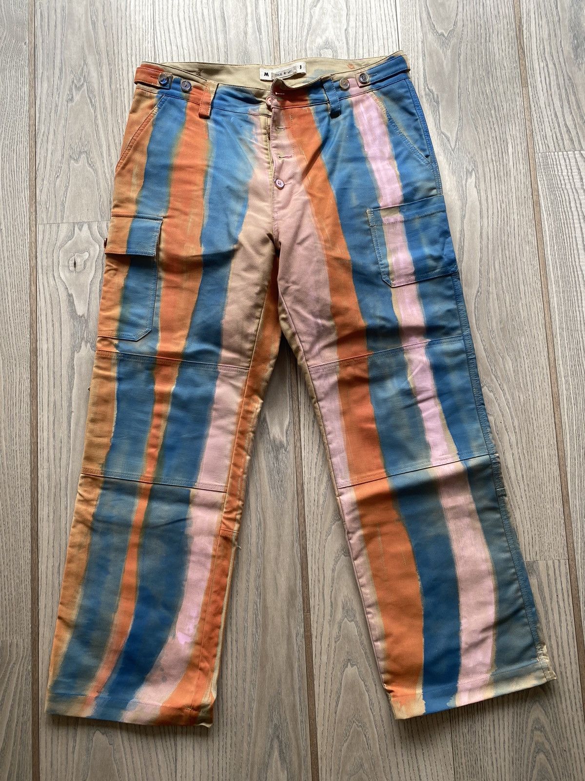 Marni GRAIL Hand Painted Cargo Pants | Grailed