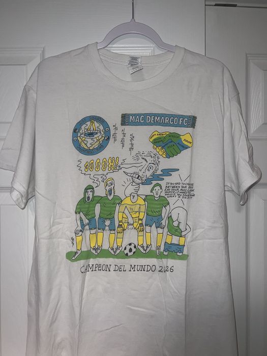 Vintage Mac Demarco Football Club tour tee | Grailed