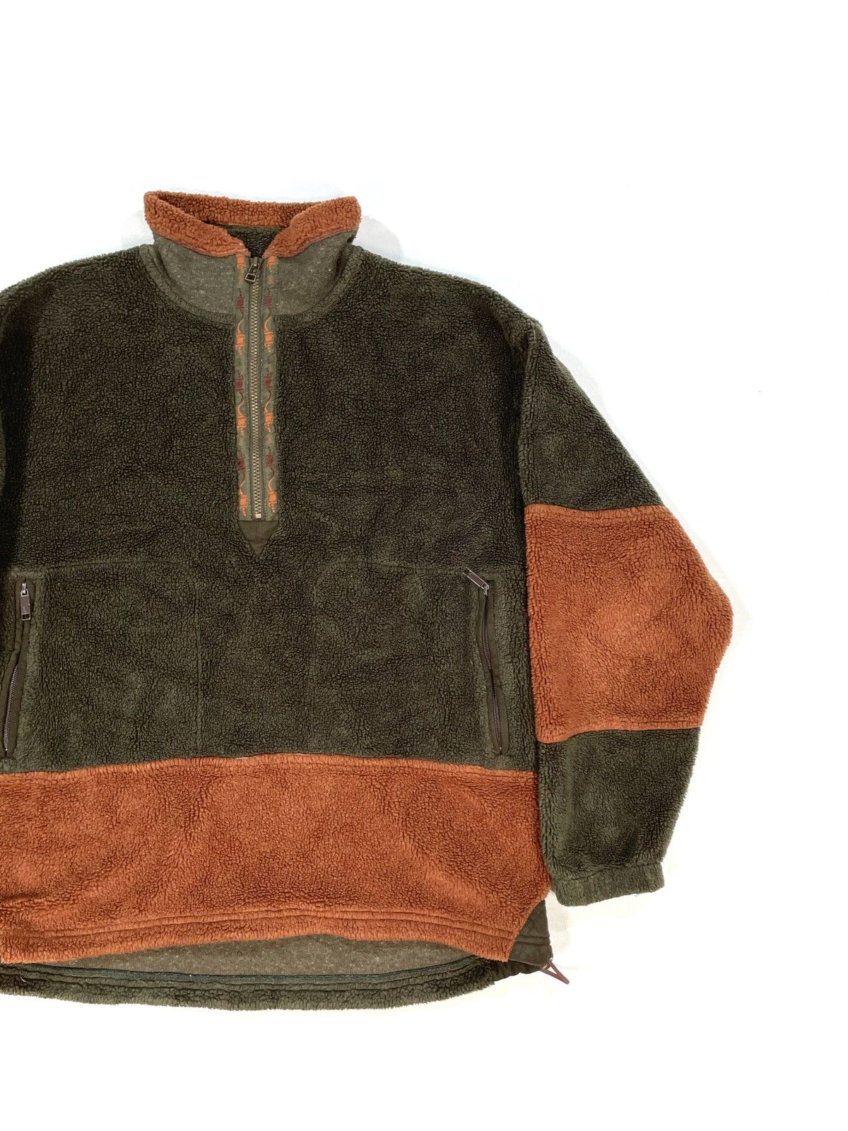 Vintage Indigenous Tsunami collection fleece jacket | Grailed