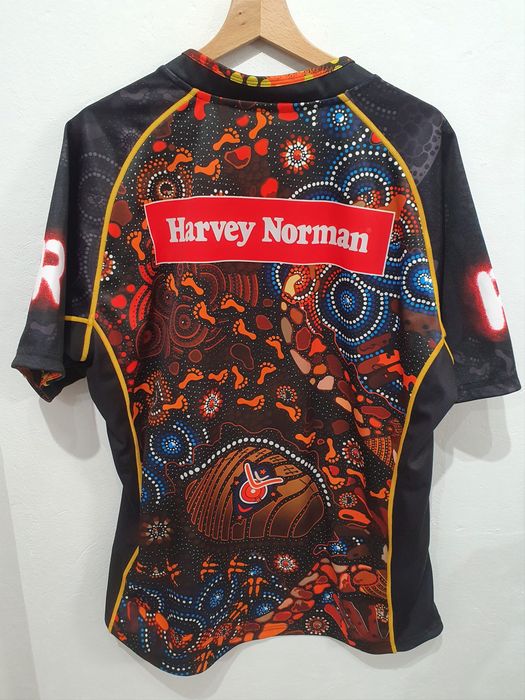 Vintage BLK HARVEY NORMAN RUGBY LEAGUE ALL STARS SIZE XL JERSEY | Grailed