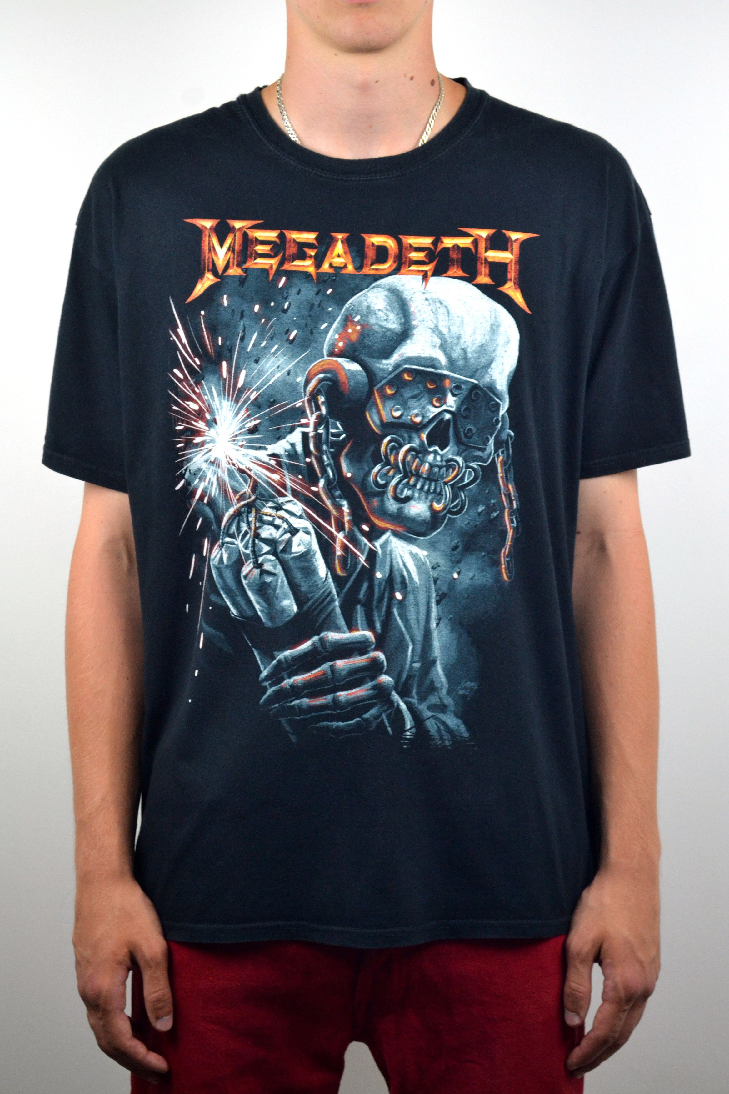 Megadeth 2012 Megadeth Countdown To Extinction Promo Concert USA Tee ...