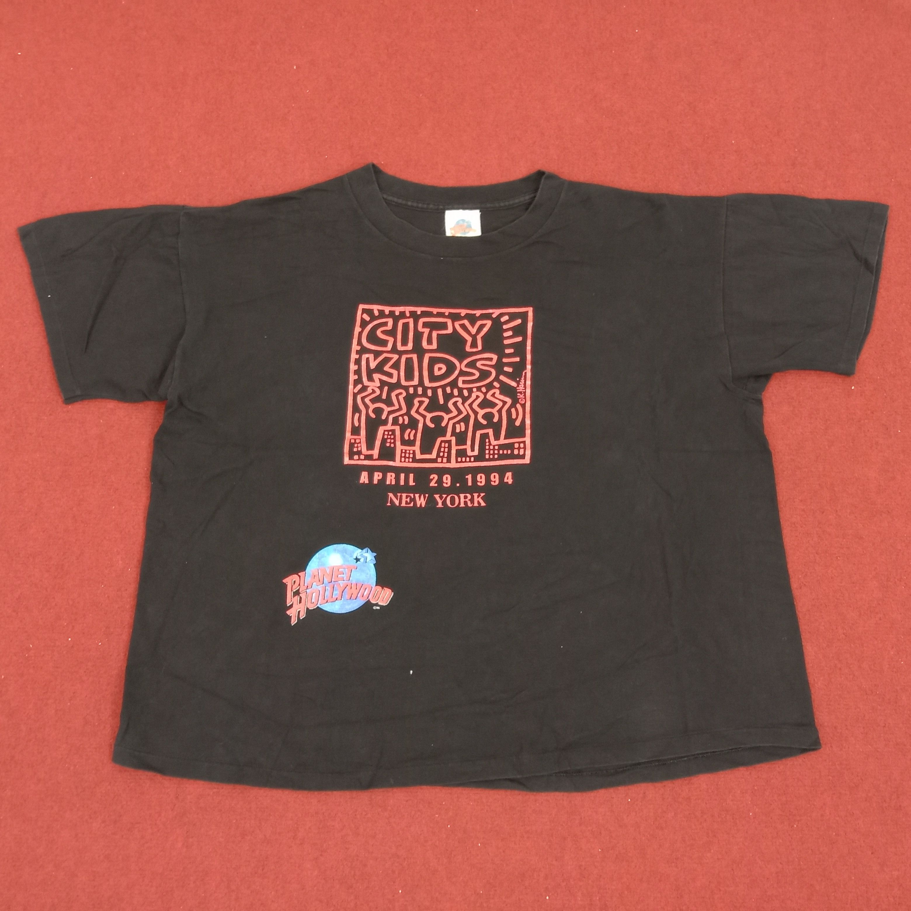 Keith Haring × Planet Hollywood × Vintage Planet Hollywood x Keith ...