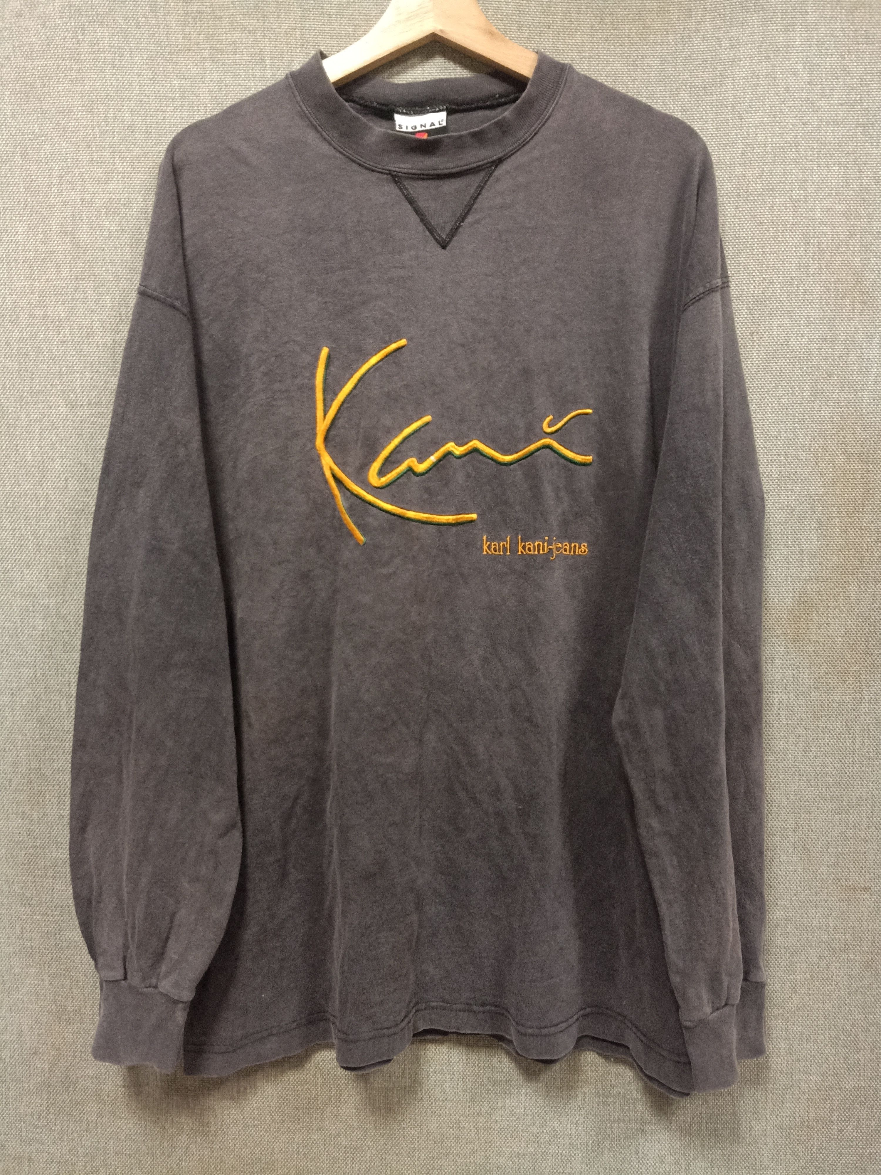 Karl Kani × Rap Tees × Vintage vintage 90s t shirt long sleeve karl ...