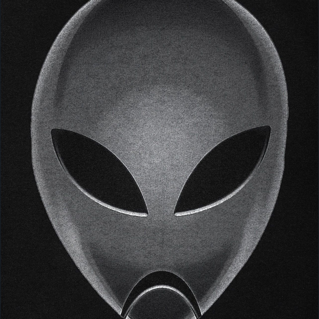 Sad Boys Yung Lean x Sad Boys Rhinestone Logo Alien Hoodie - Black LG ...