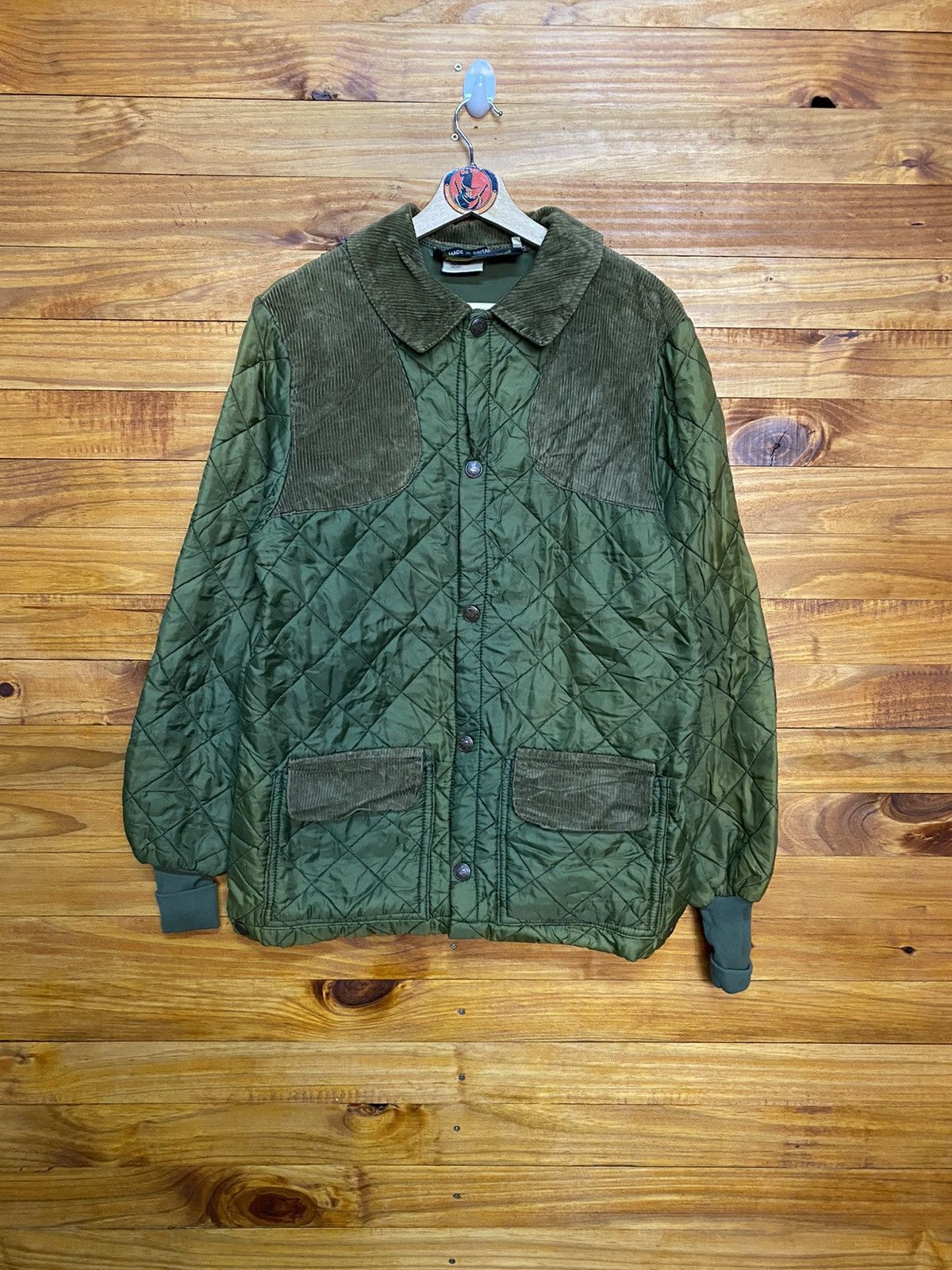 Vintage Vintage Hunting World Quilted Jacket Made In Great Britain ...