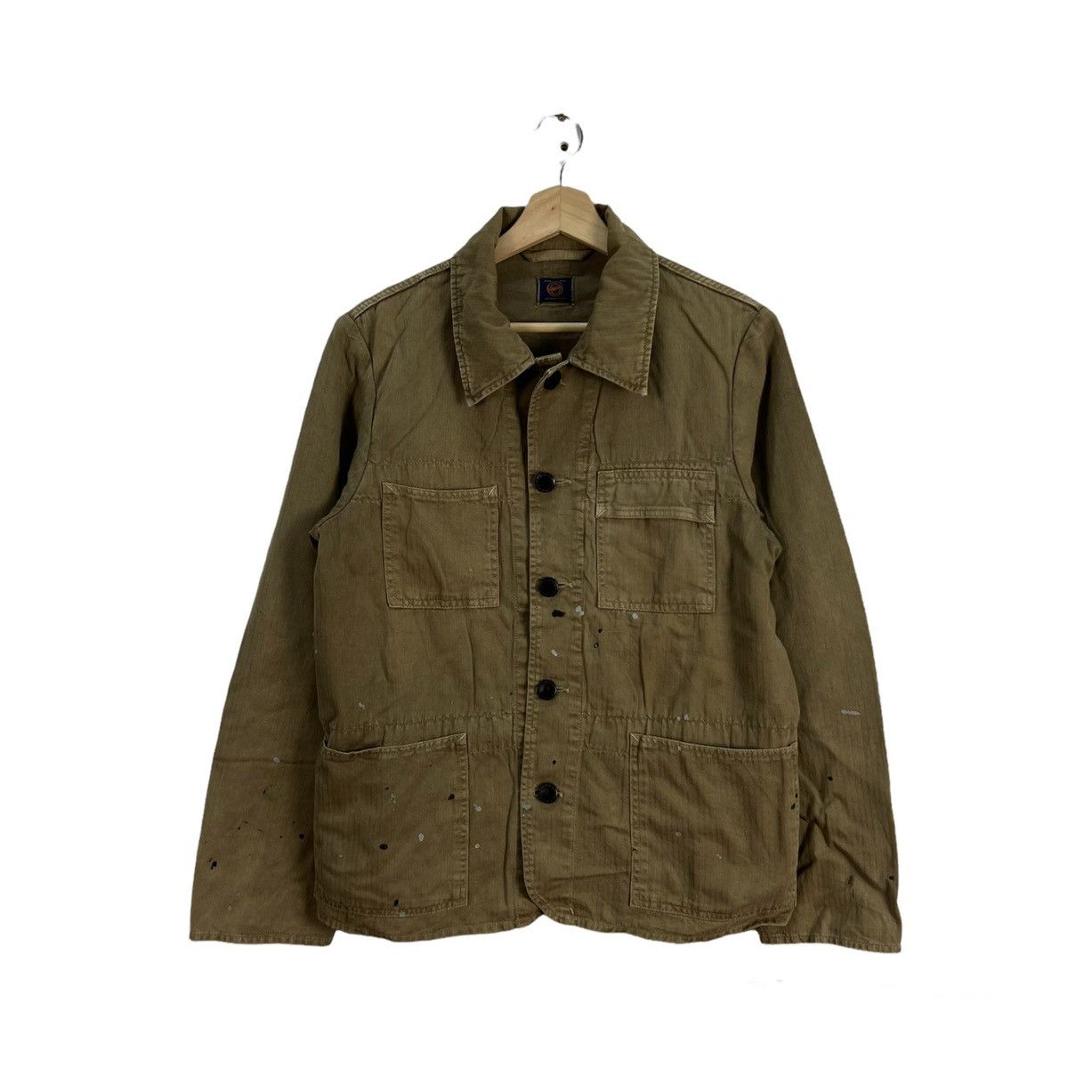 Workers HIKORY CHORE JACKET OMNIGOD JAPAN MADE INSPIRED BY KAPITAL ...