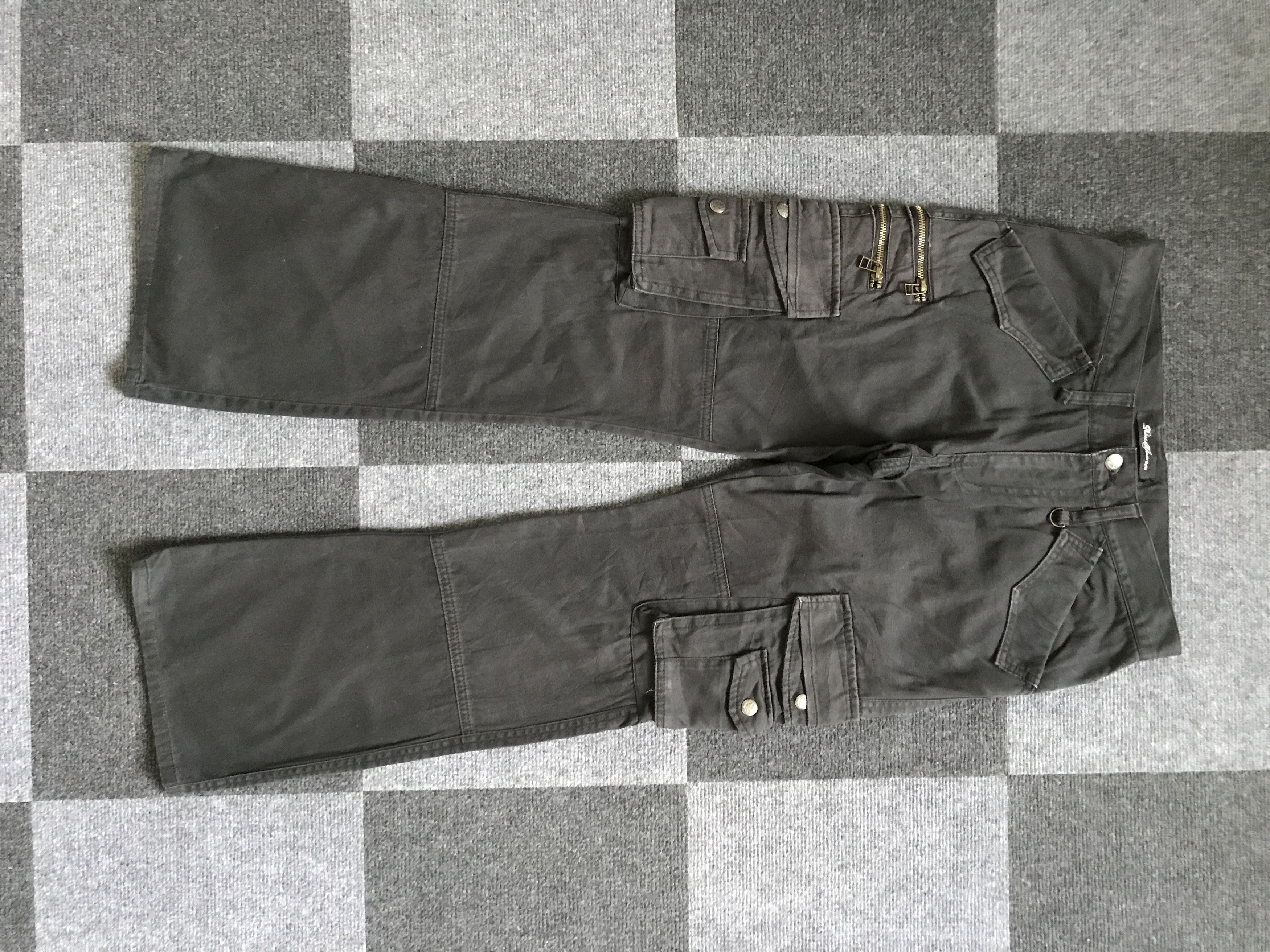 Japanese Brand × Seditionaries CP124 Root Three Zipper Punk Flare Cargo Pant | Grailed