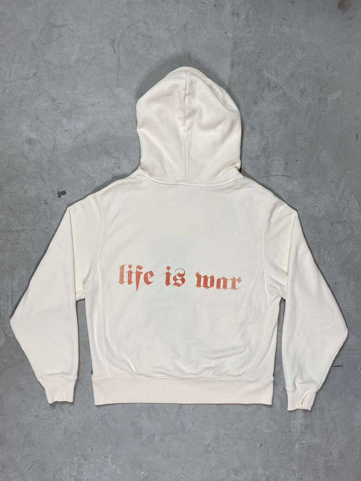 Custom Life Is War “Lonesome” Anarchy Mickey Hoodie | Grailed