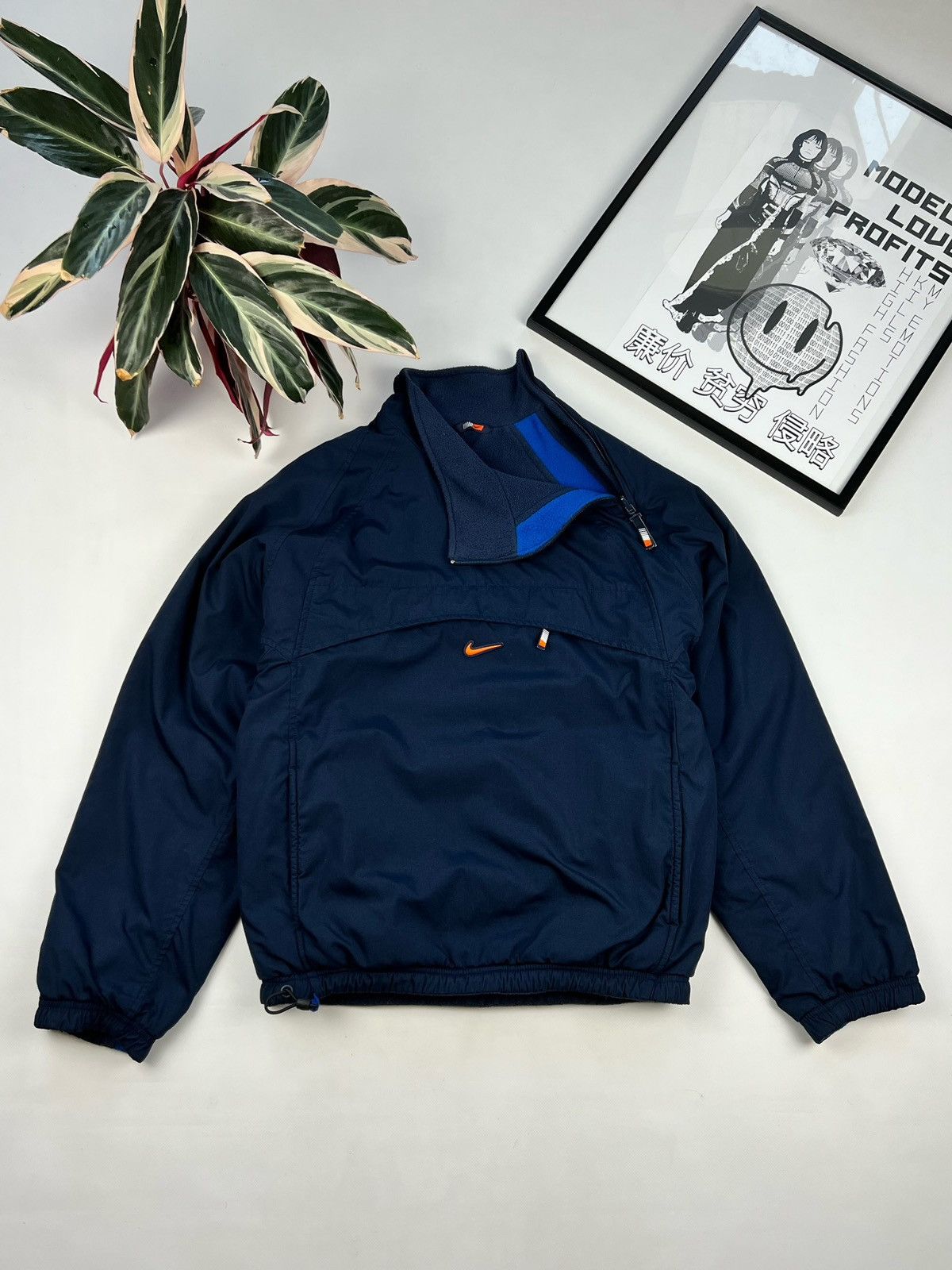 Nike Vintage Nike Tech Fleece Mask Ninja reversible jacket Rare | Grailed