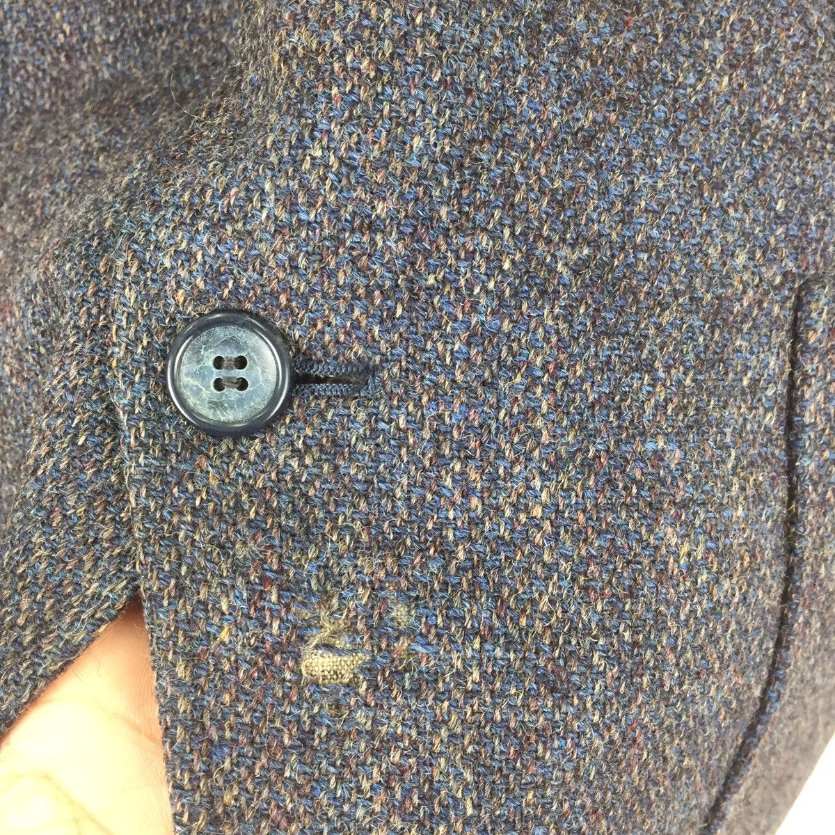 Vintage Harris tweed wool blazer | Grailed