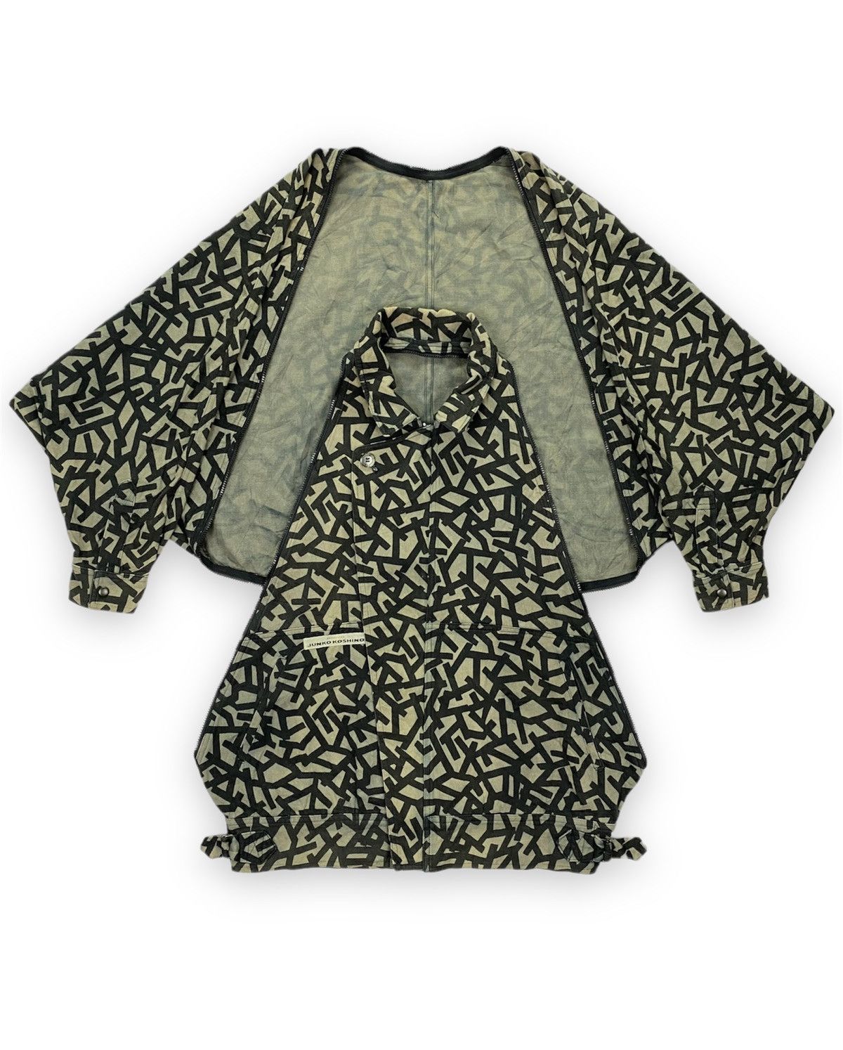 Avant Garde Artist Life by Junko Koshino Full Print Jacket | Grailed