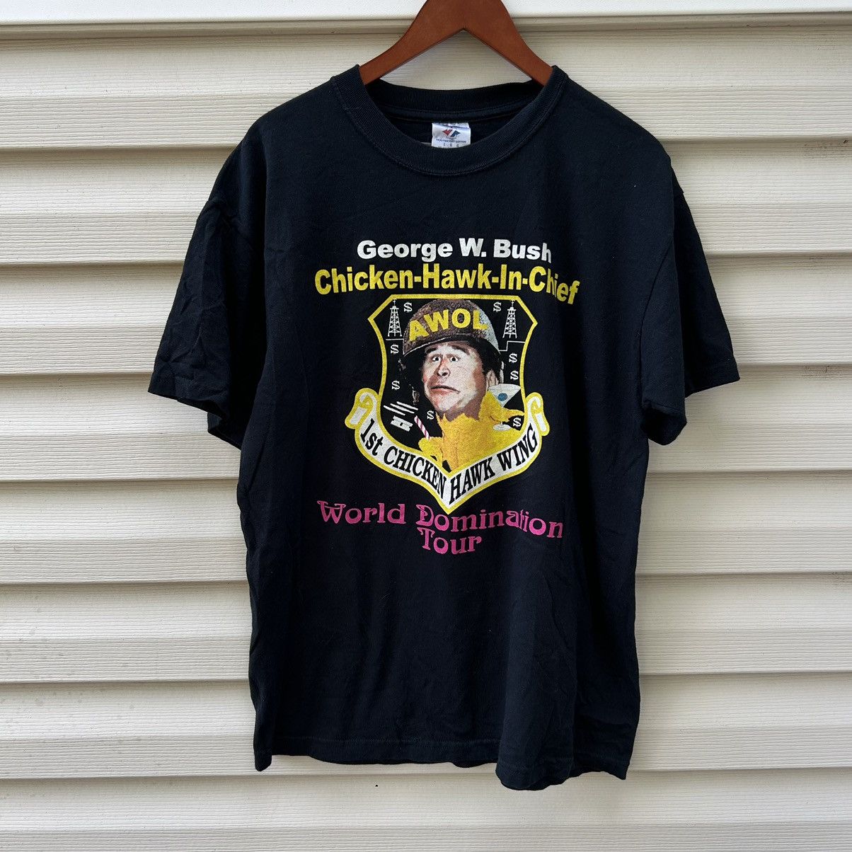 Vintage y2k vintage george bush humor t shirt | Grailed