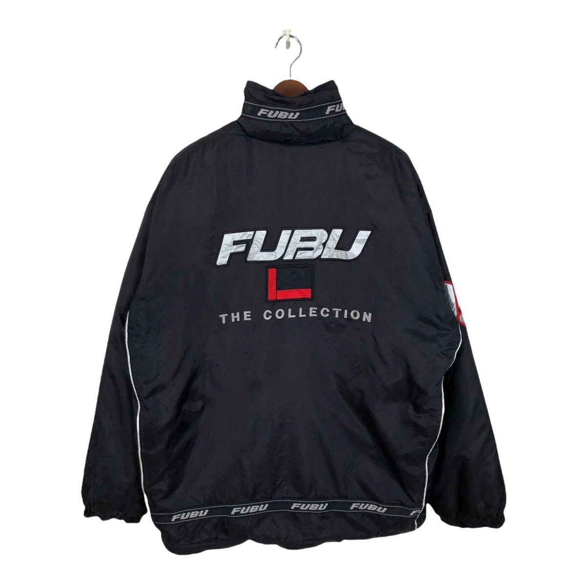 Vintage VINTAGE FUBU THE COLLECTION BIG LOGO JACKET | Grailed