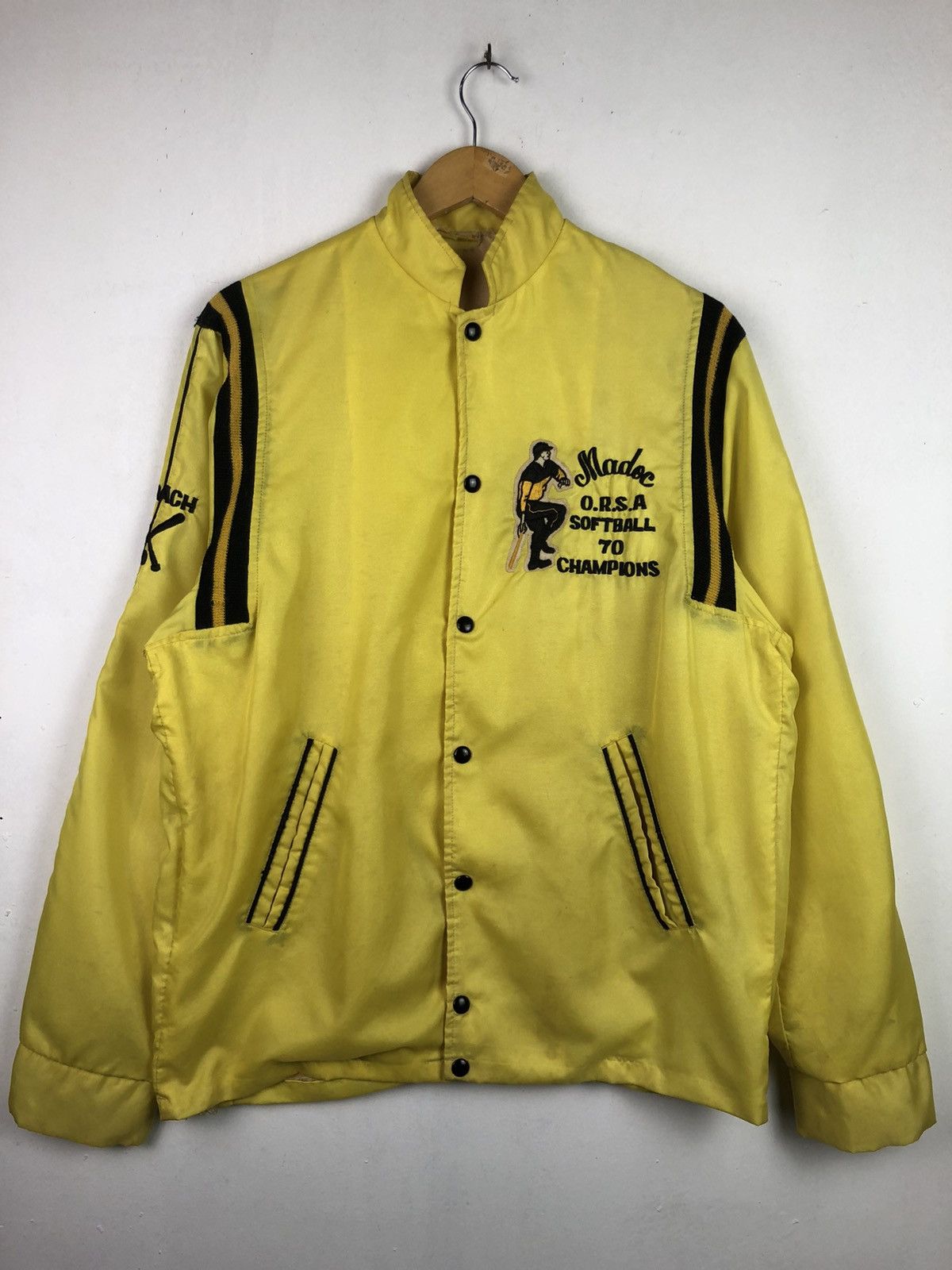 Vintage Vintage Softball Varsity Jacket | Grailed