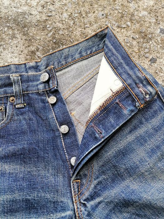 Denime Denime Lot 178 Fly Button Selvedge Denim Jeans | Grailed