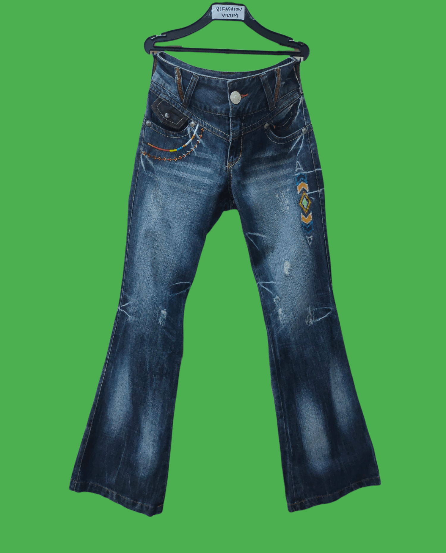 Avant Garde × Distressed Denim × Japanese Brand Blow By Blue Native ...