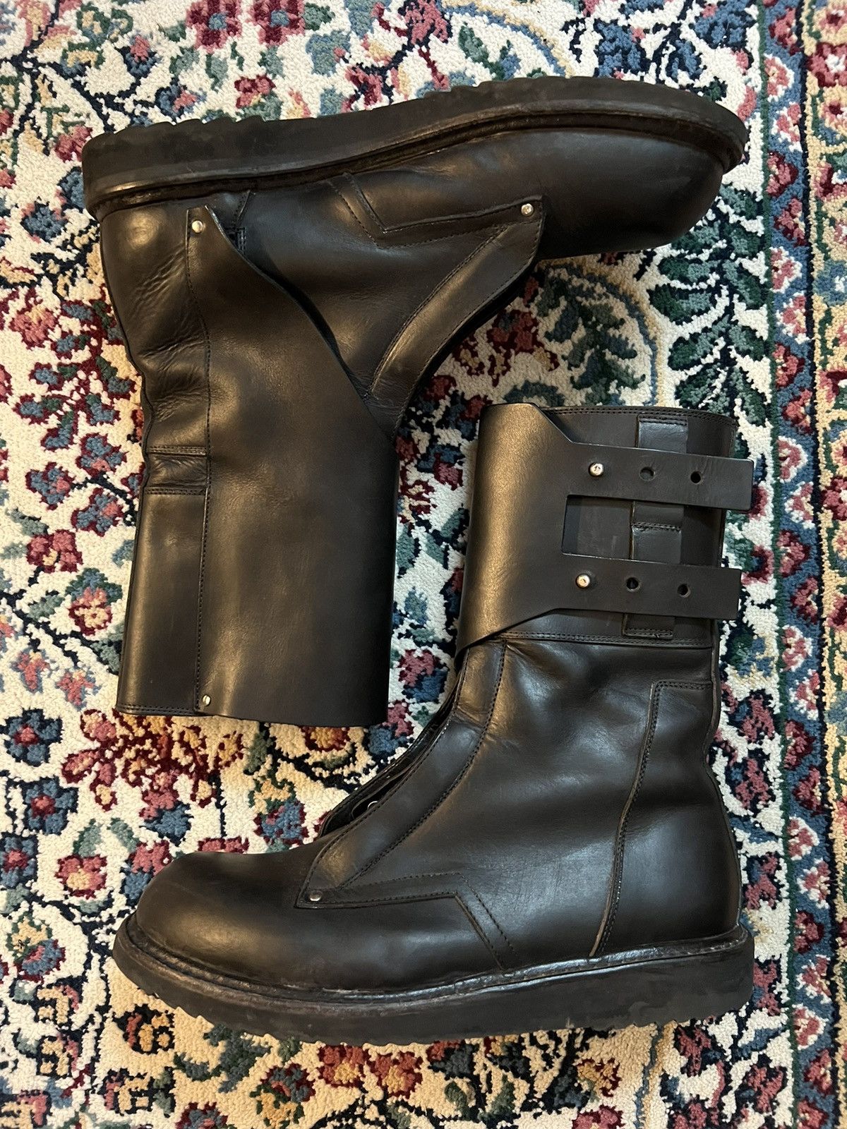 Rick Owens RICK OWENS FW14 MOODY NEW ARMY BOOTS | Grailed