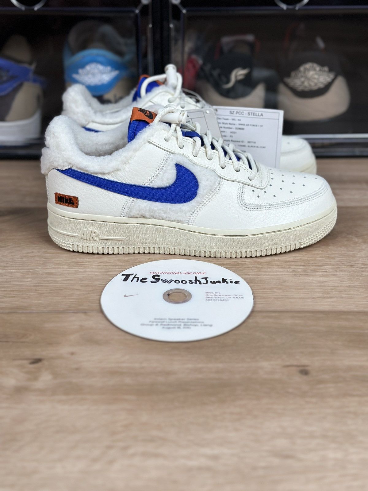 Nike Pre CFM Sample Nike Air Force 1 Sherpa Fleece | Grailed