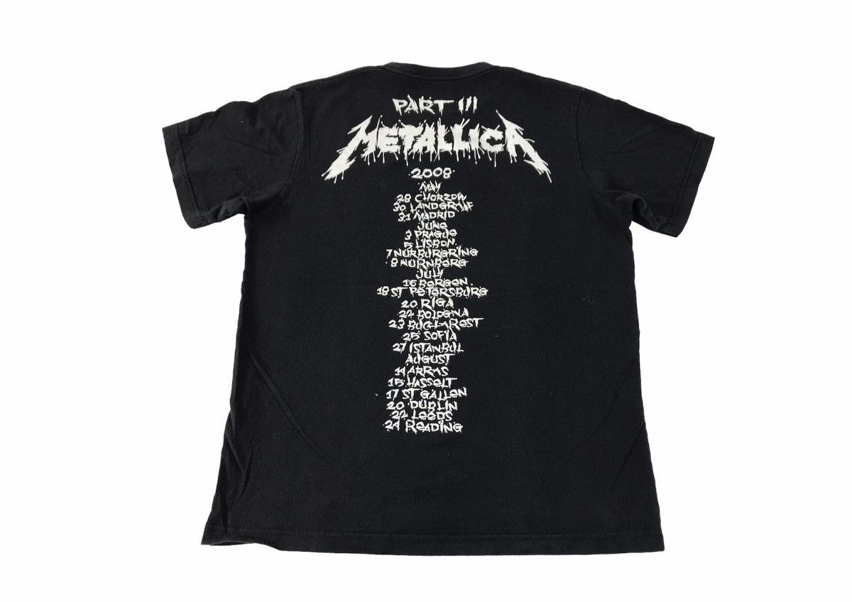 Band Tees × Metallica × Rock T Shirt Metallica Metal Rock Band Part 3 ...