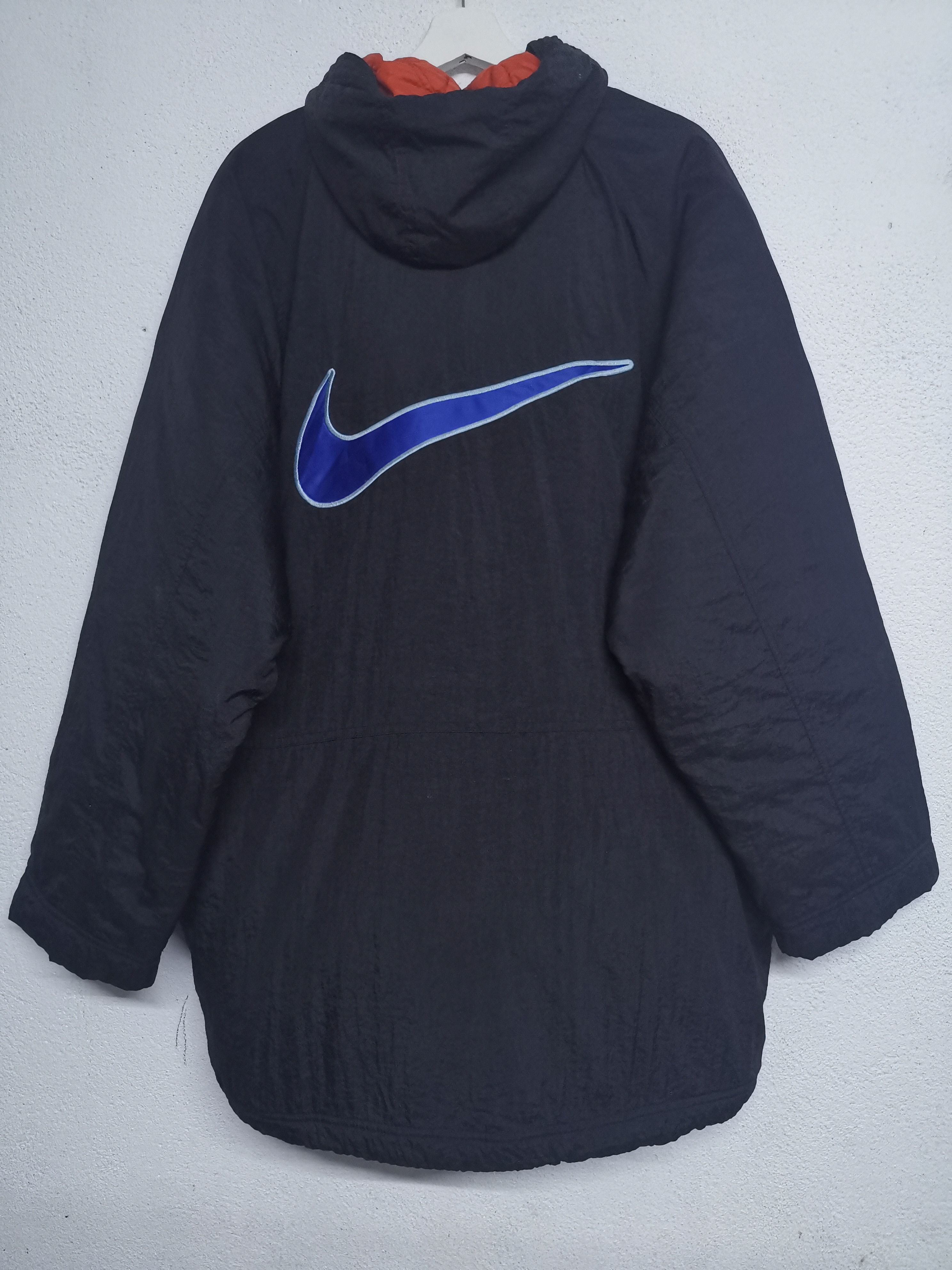 Nike × Nike ACG × Streetwear Nike Quilted Big Logo Embroidery Jacket ...