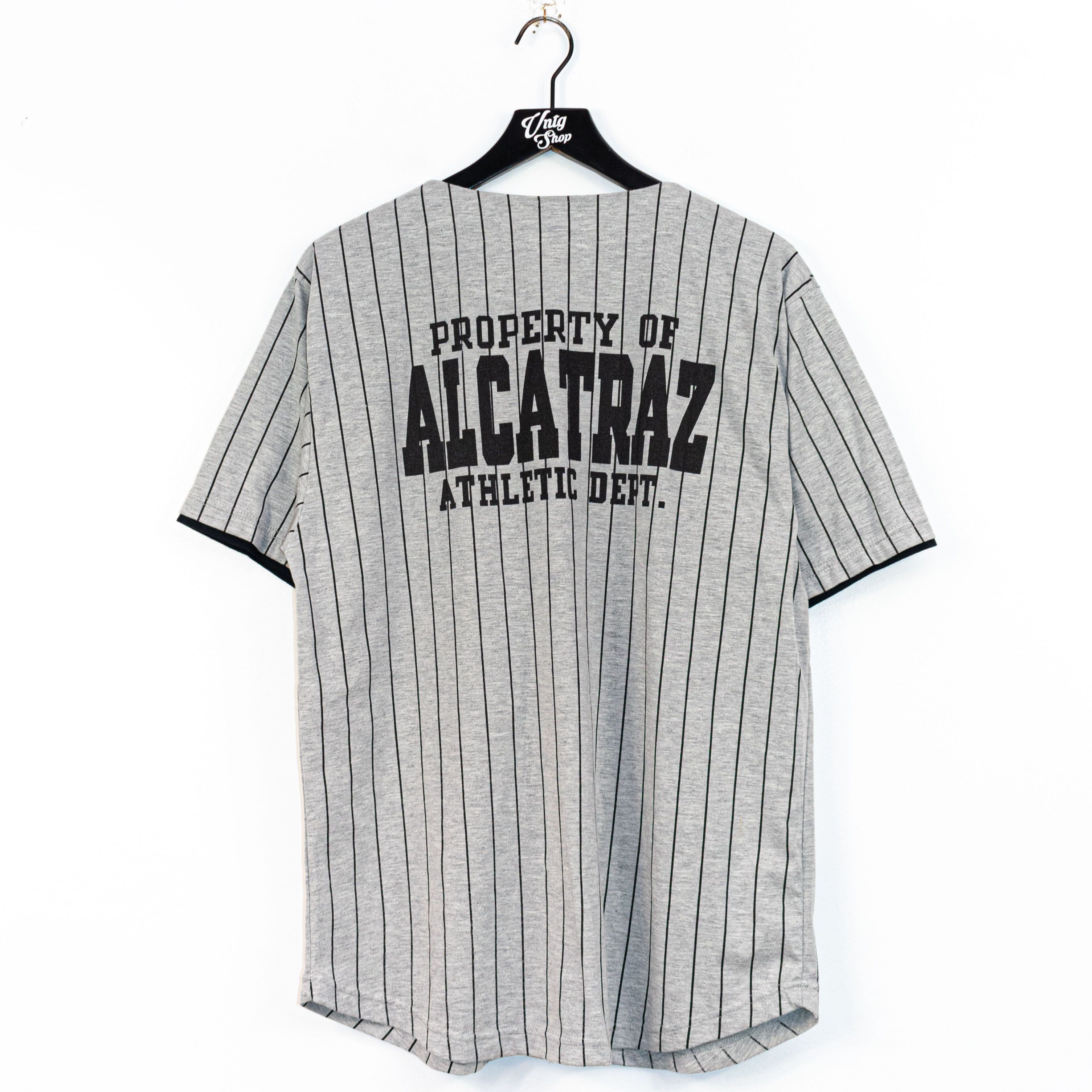 Vintage Y2K Alcatraz HardBall Prison Baseball Jersey Fits Large | Grailed