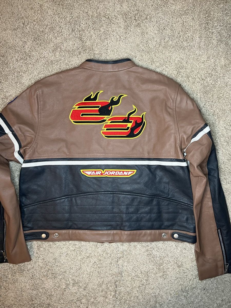 Travis Scott Jordan x Travis Scott Cactus Jack Wmns Leather Jacket ...