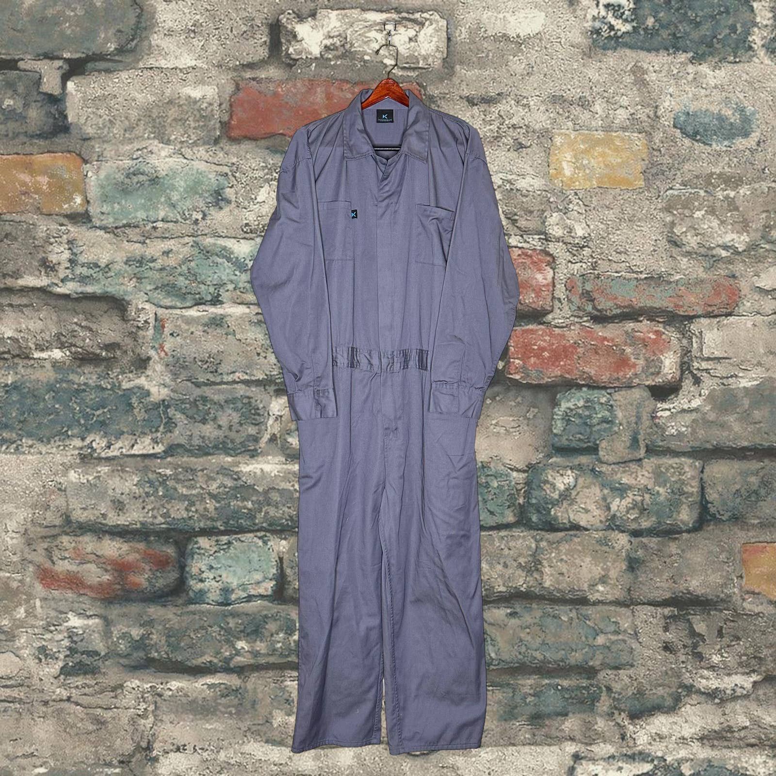 Vintage Kolossus Coveralls Smoke Grey Relaxed Fit Light Weight | Grailed