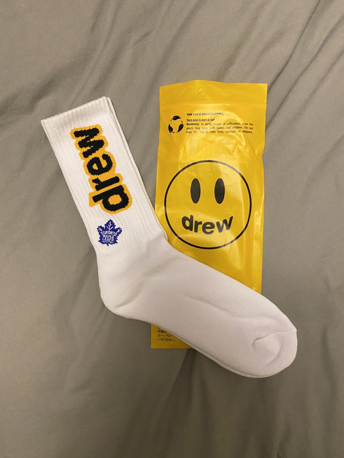 Drew House Drew House x Maple Leaf Collab Socks | Grailed