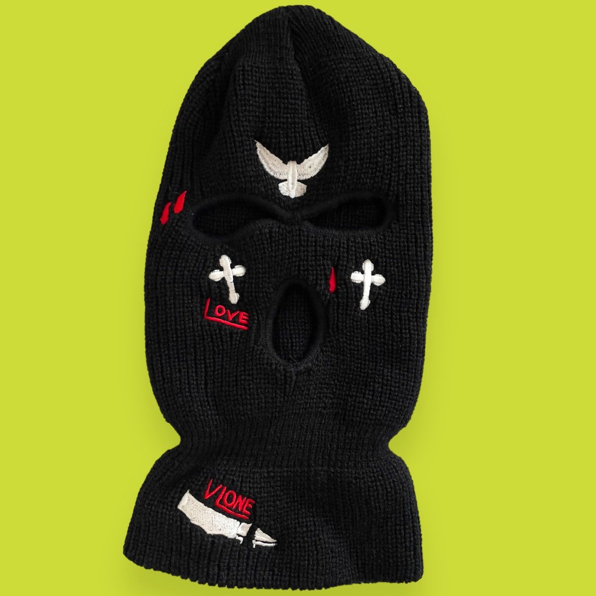 Vlone Vlone x Kodak black ski mask | Grailed