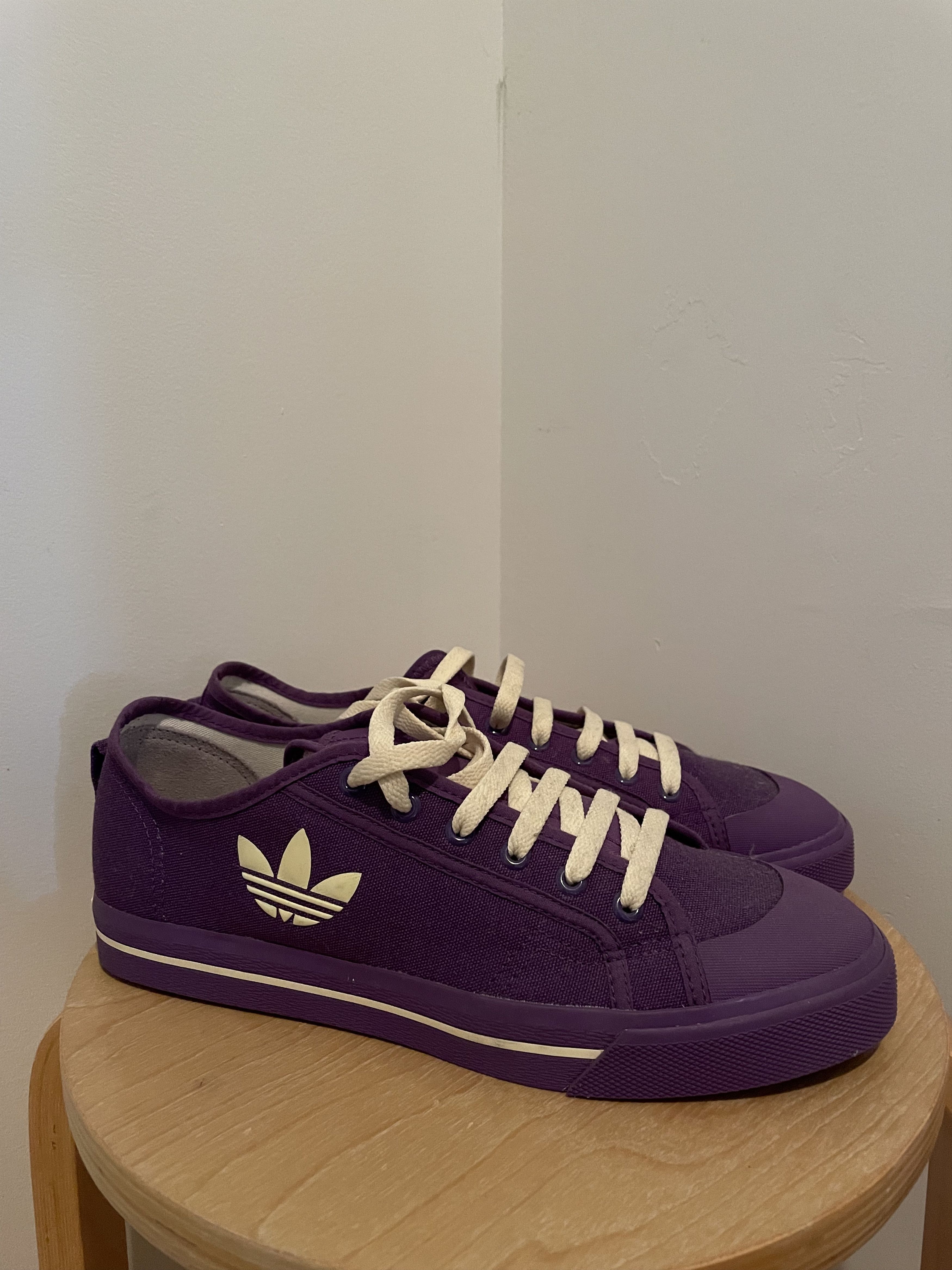 Adidas × Raf Simons Raf Simons Adidas Spirit sneakers- Purple | Grailed