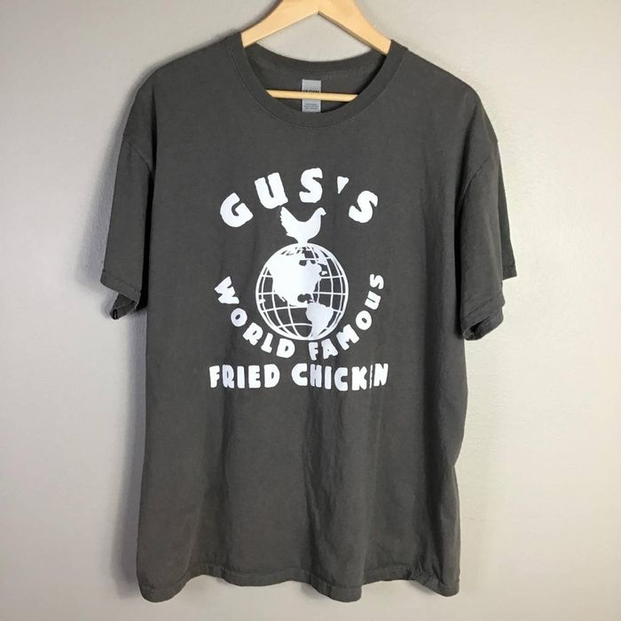 Gildan Gus’s World Famous Fried Chicken Shirt Fried Chicken Grey XL ...