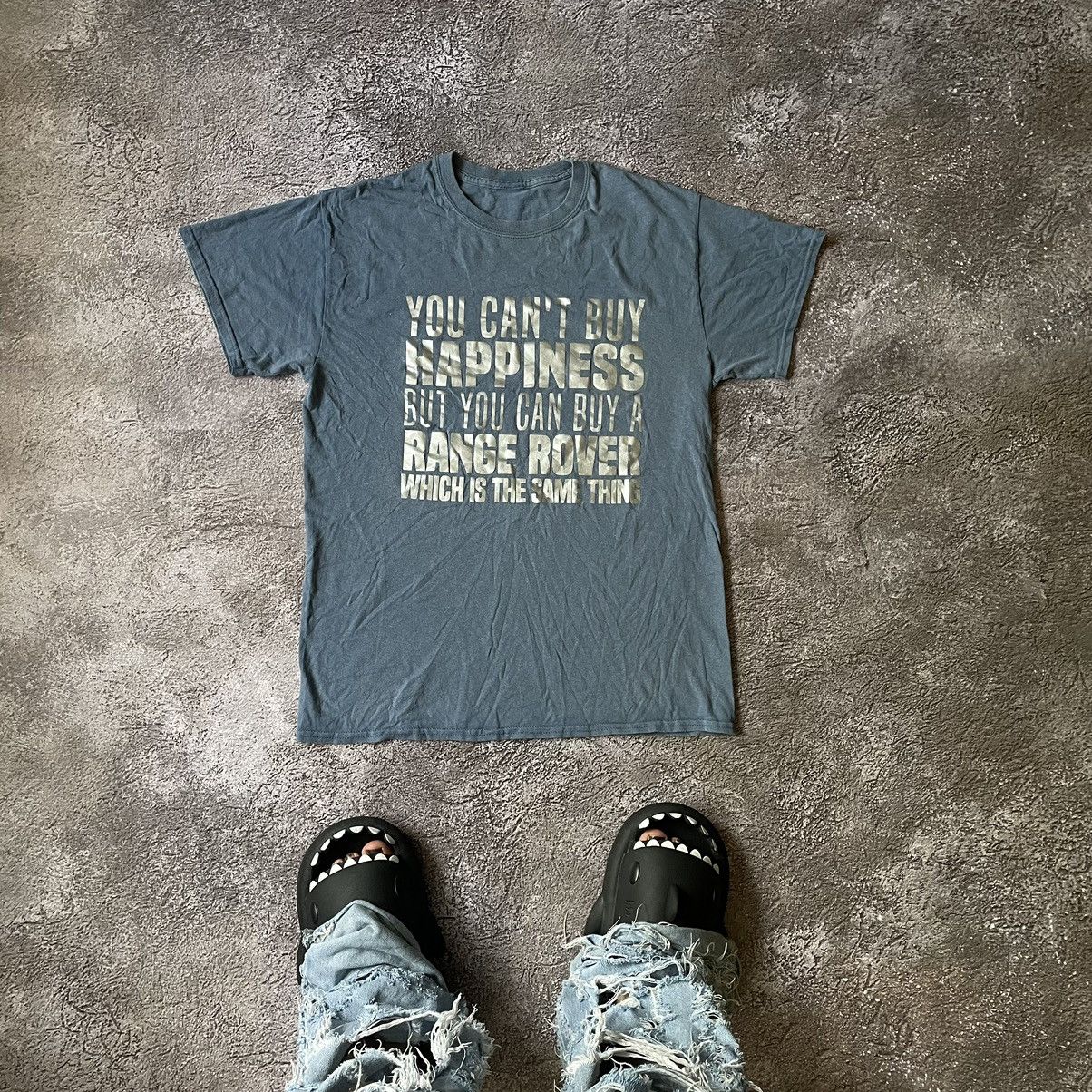 Vintage Vintage Y2K ADULT “YOU CAN BUY RANGE ROVER“ SLOGAN FUNNY Tee ...