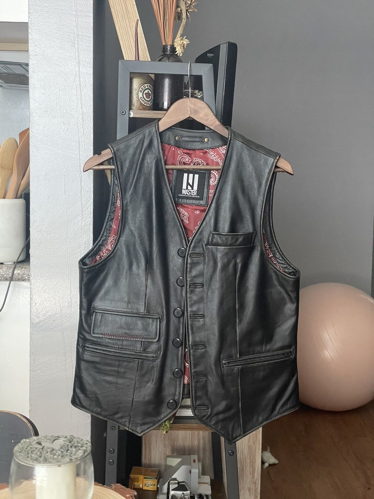 Vintage Master Supply Co: Gunslinger Leather Vest | Grailed