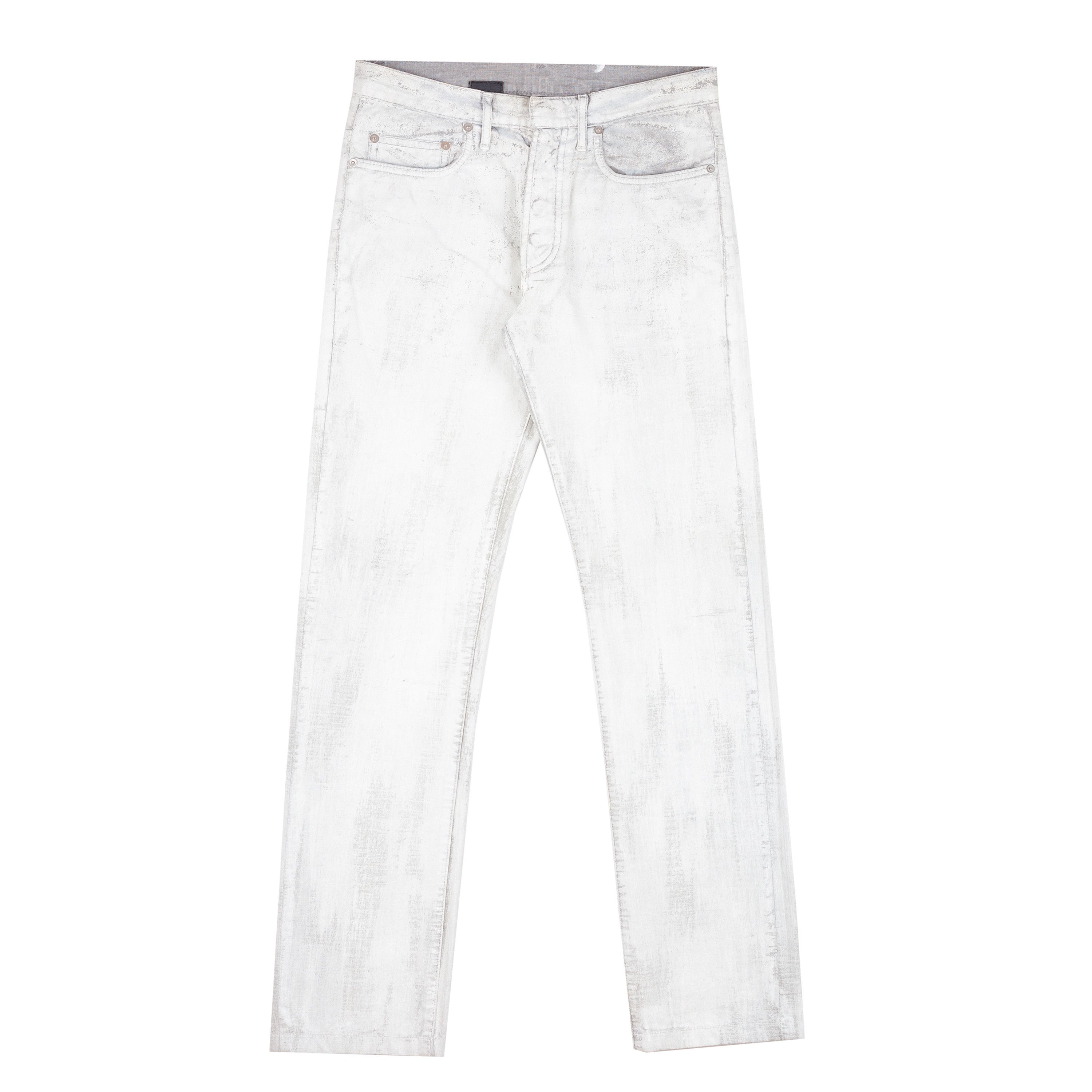 Dior × Hedi Slimane Dior Homme by Hedi Slimane 2006 “White Paint” Jeans ...