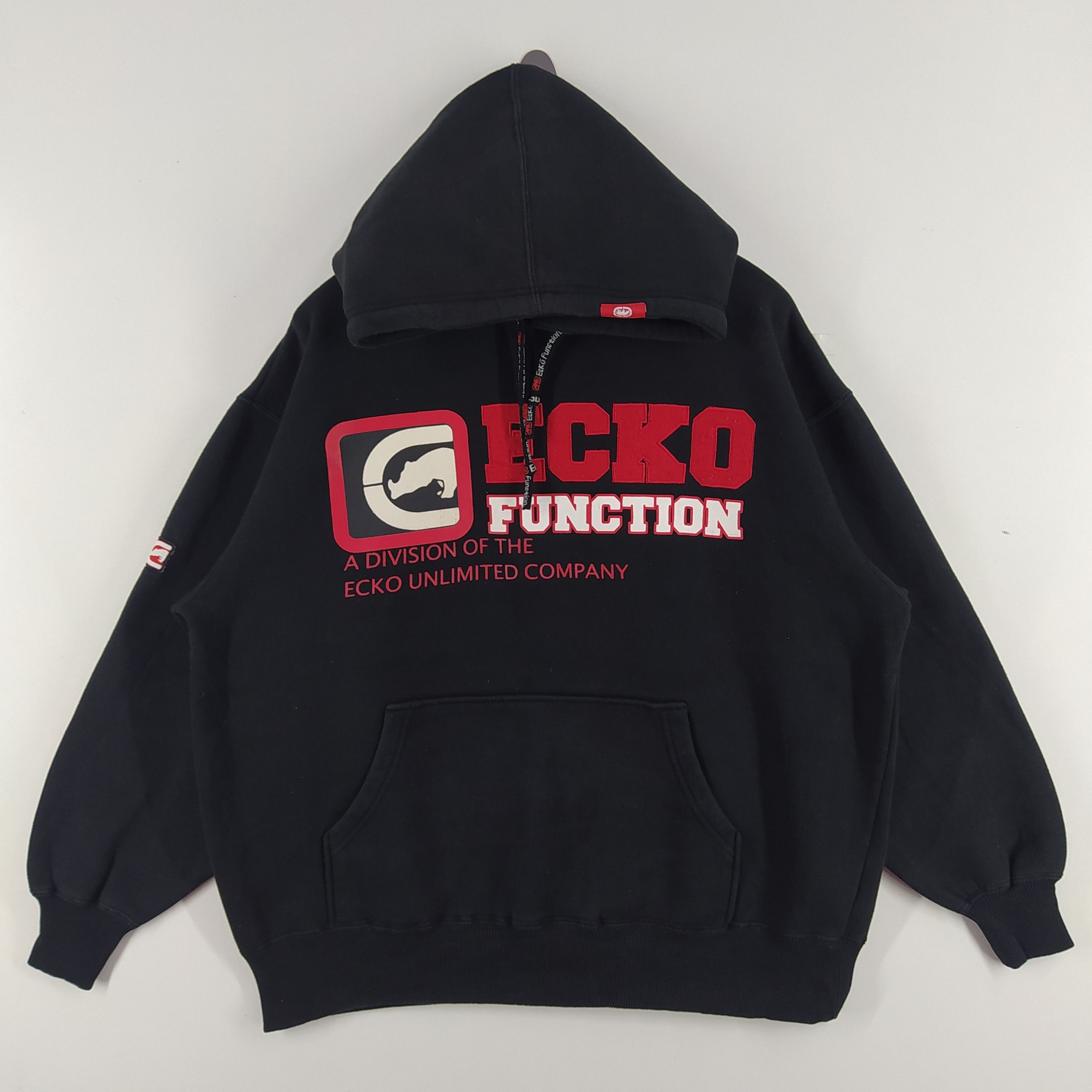 Archival Clothing Ecko Function Big Wool Logo Hoodie | Grailed