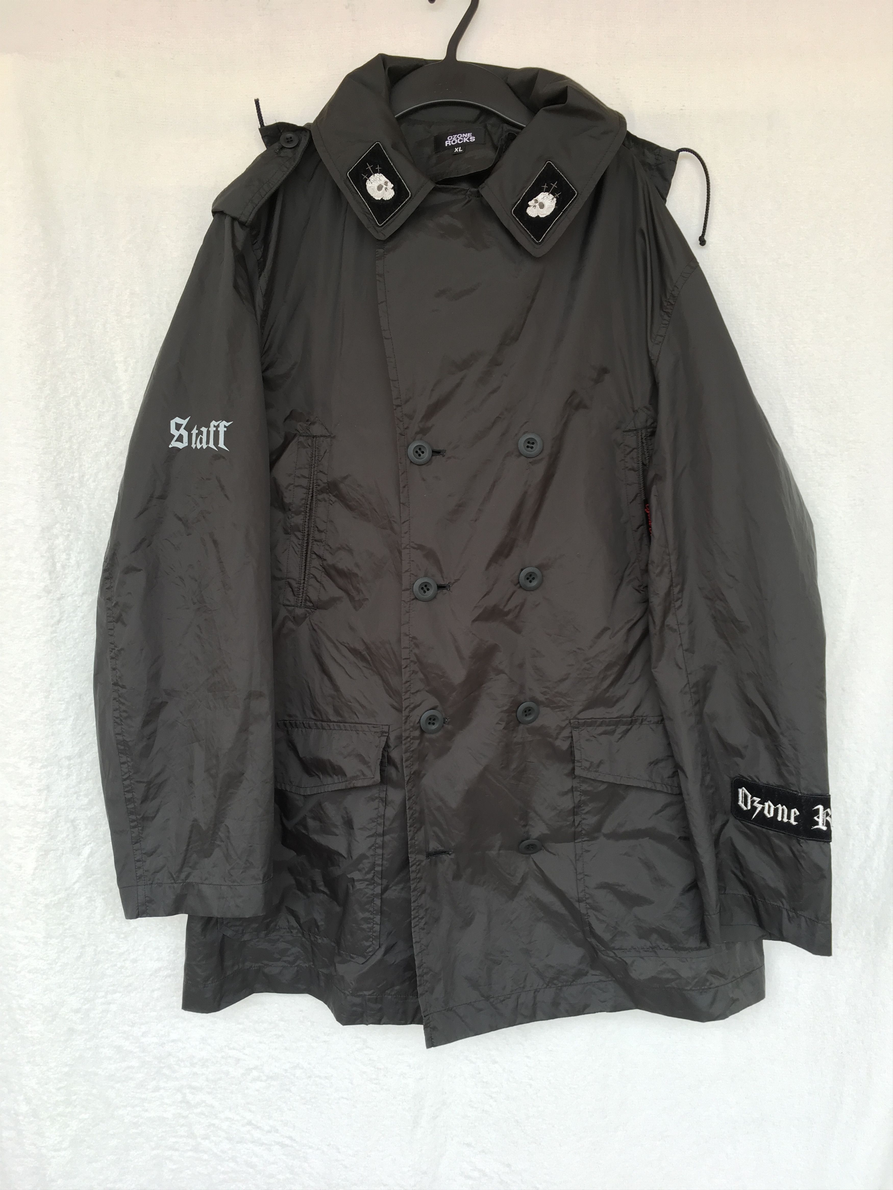 Japanese Brand ozone rock staff raincoat | Grailed
