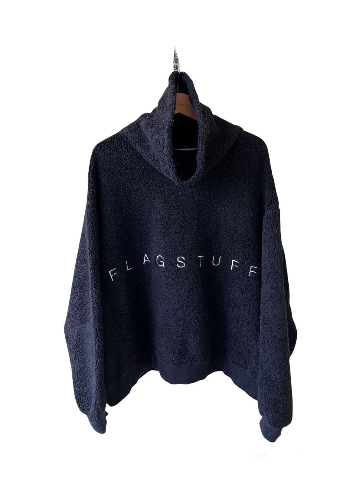 Flagstuff 💥FLAGSTUFF BOA FLEECE HIGH COLAR OVERSIZED MADE IN JAPAN | Grailed