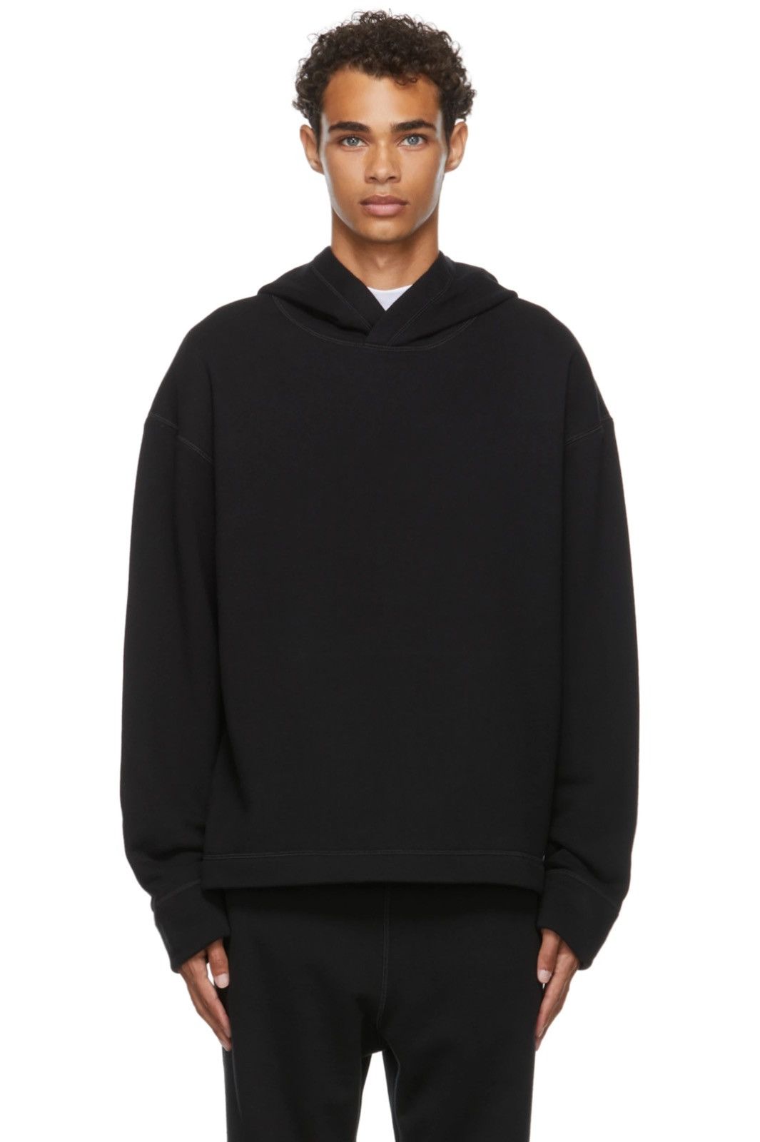 The Row THE ROW Black Deugene Hoodie | Grailed