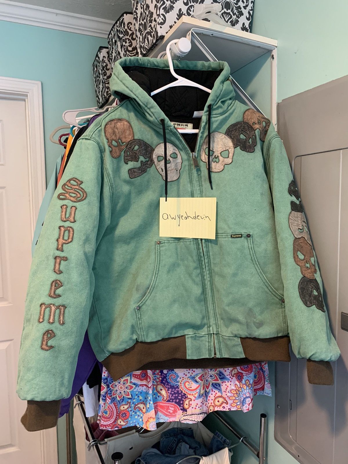 Supreme Supreme/The Great China Wall Hooded Work Jacket | Grailed