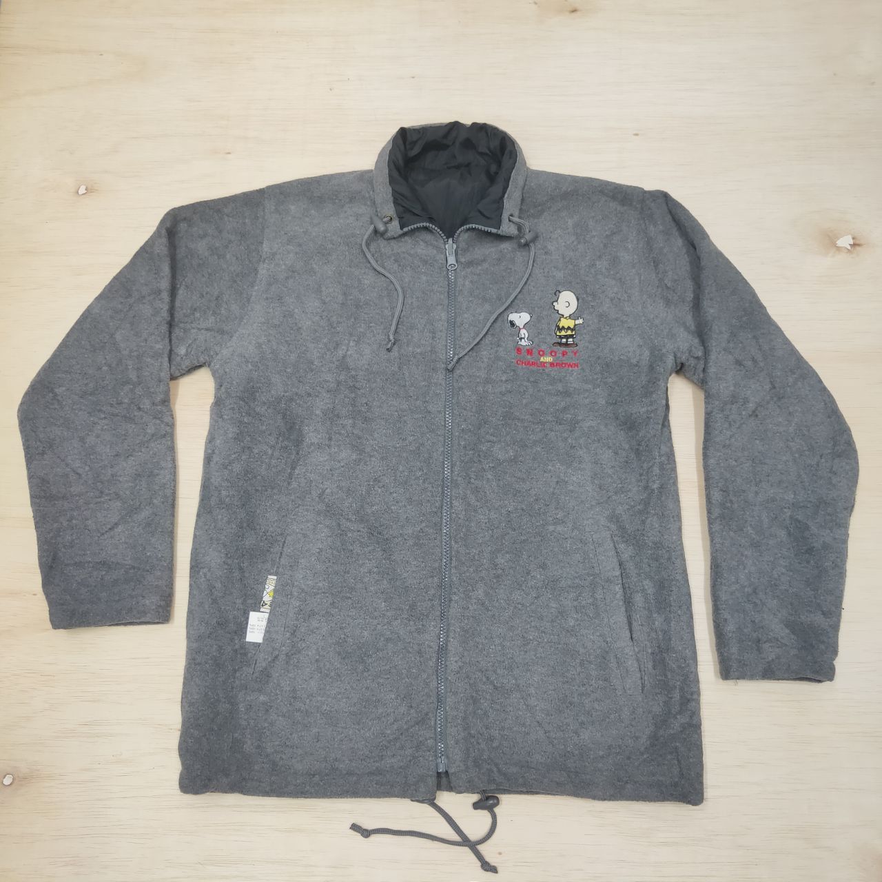 Vintage Vintage Peanuts Snoopy And Charlie Brown Reversible Jacket ...