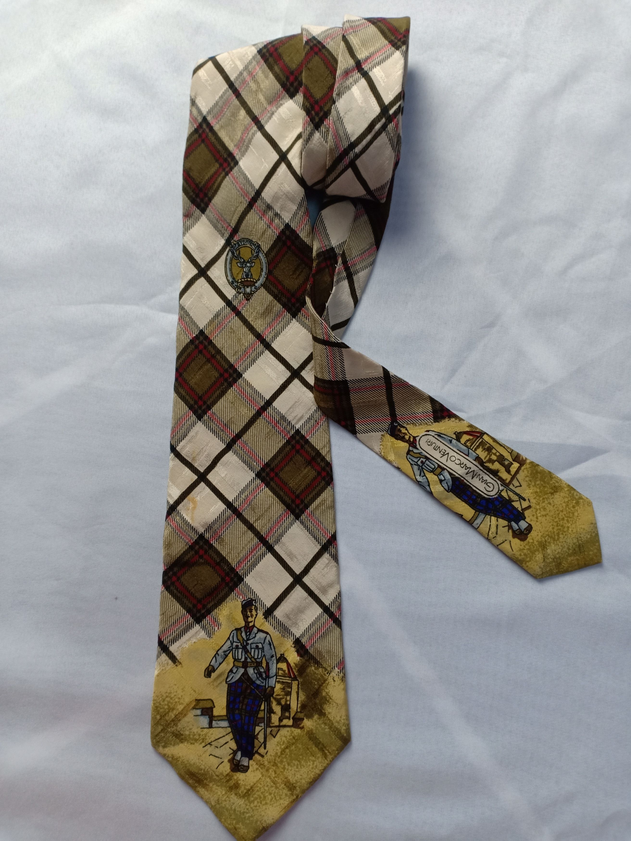 GianMarco Venturi Gian Marco Venturi Rare Motif Stripe Necktie | Grailed