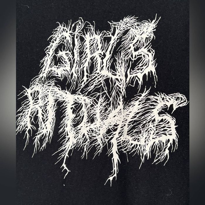 Band Tees GIRLS RITUALS GRINDCORE STYLE LOGO BAND TEE SHIRT SIZE SMALL ...