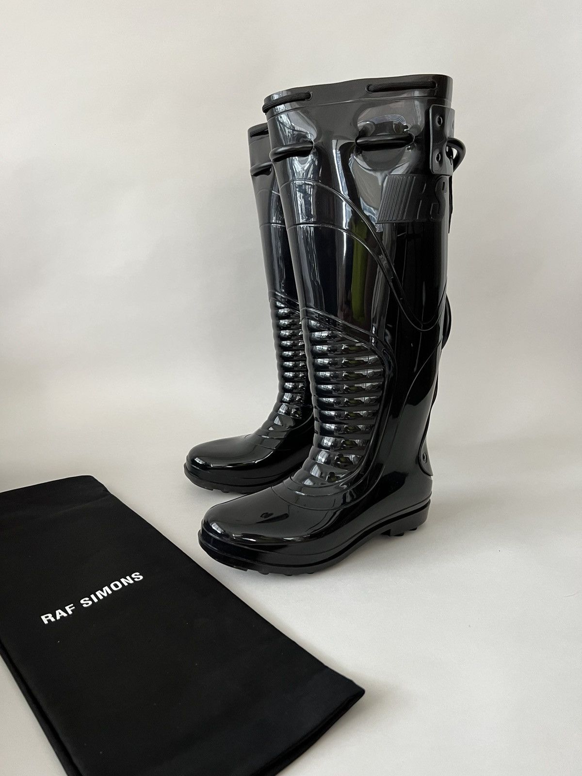 Raf Simons SS18 Blade Runner Wellington Boots | Grailed