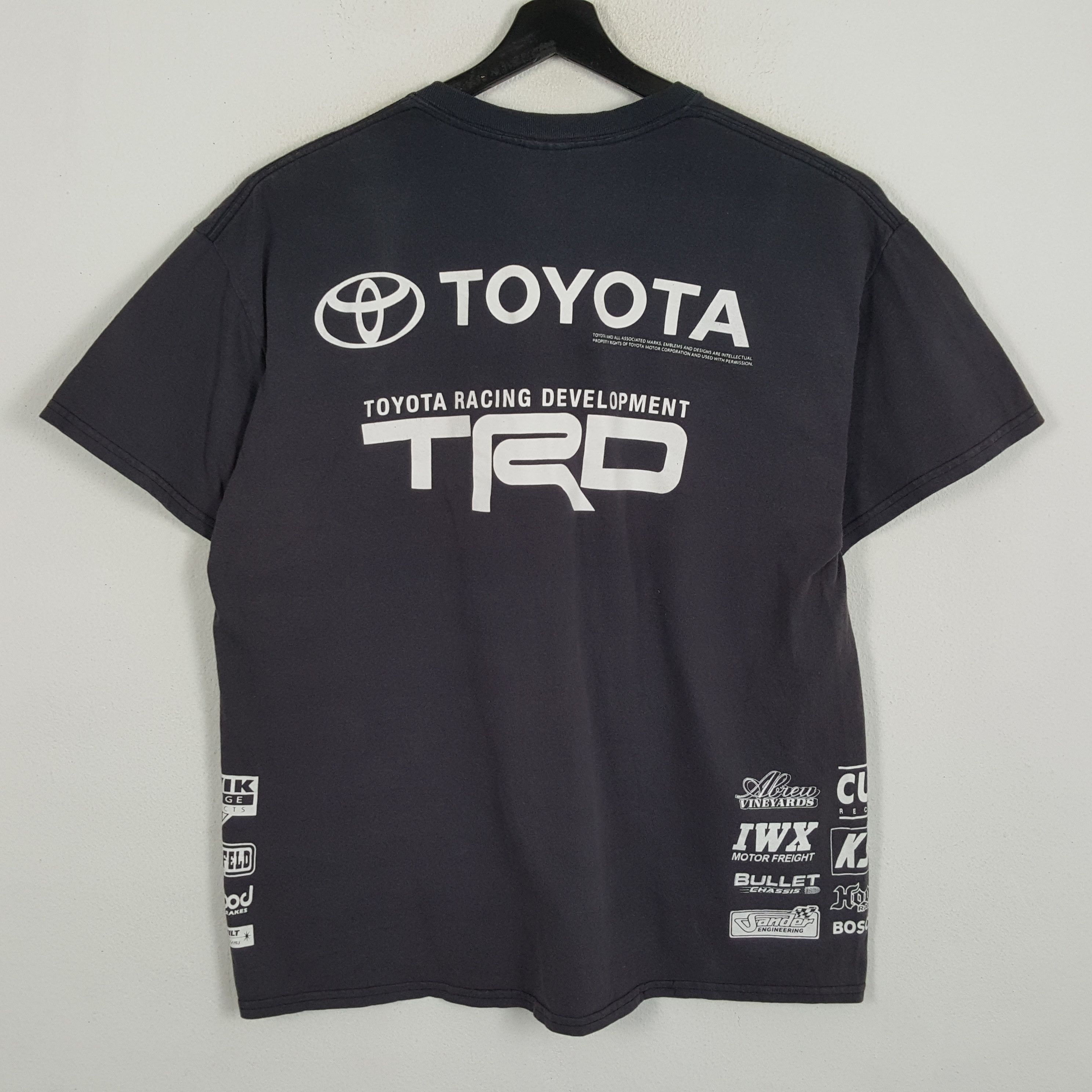 Japanese Brand × Racing × Vintage KKM TRD TOYOTA RACING DELVELOPMENT ...
