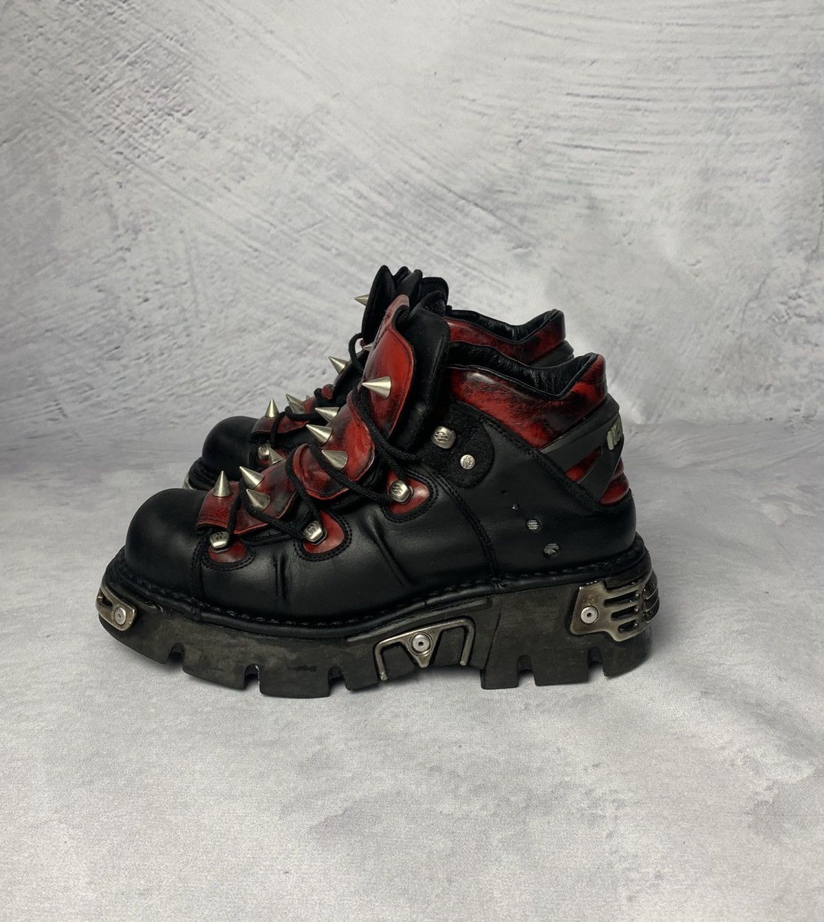 Avant Garde × New Rock × Vintage Vintage New Rock leather boots | Grailed